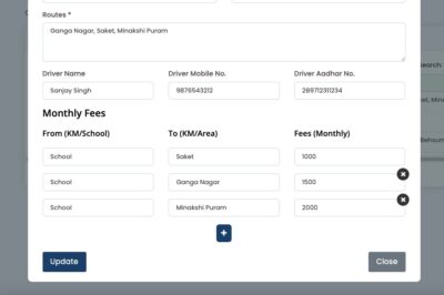 How to Setup Transport Fee Management System - Software for School ...