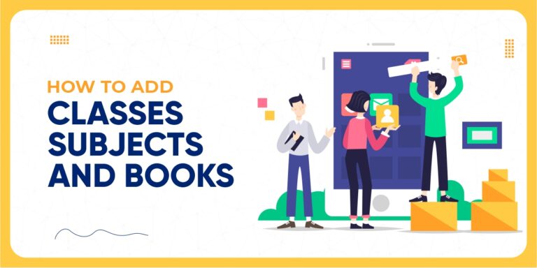 How to add Classes, Subjects and Books in Vedmarg School Management ...