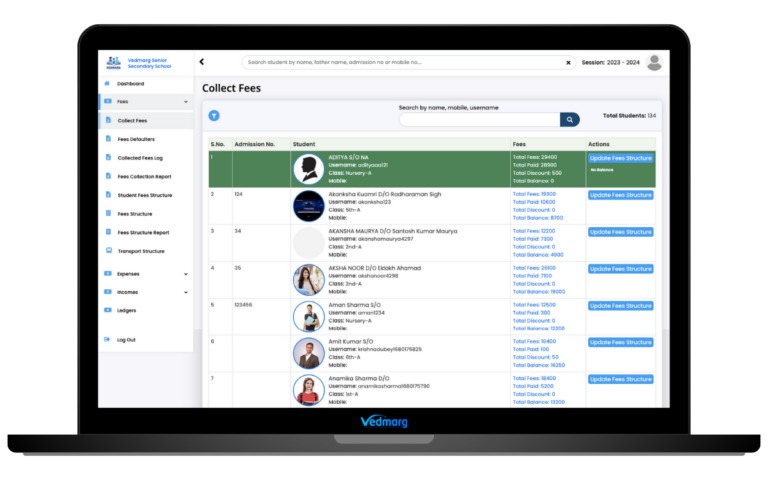 Account Login Management - School Management System