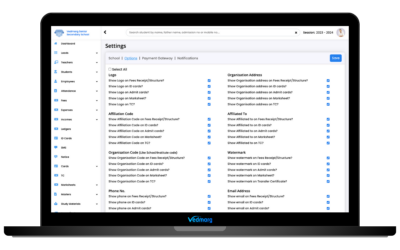 Admin Login Management - School Management System