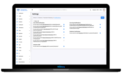 Admin Login Management - School Management System