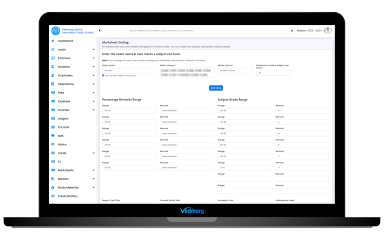 Attendance Management System - School, College & Coaching