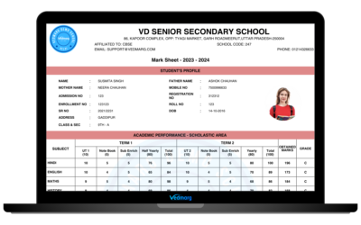 How to Create a CBSE Marksheet on Vedmarg School ERP Software?