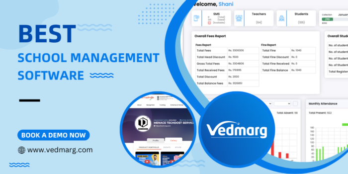 School Management ERP Software in Meerut - Vedmarg