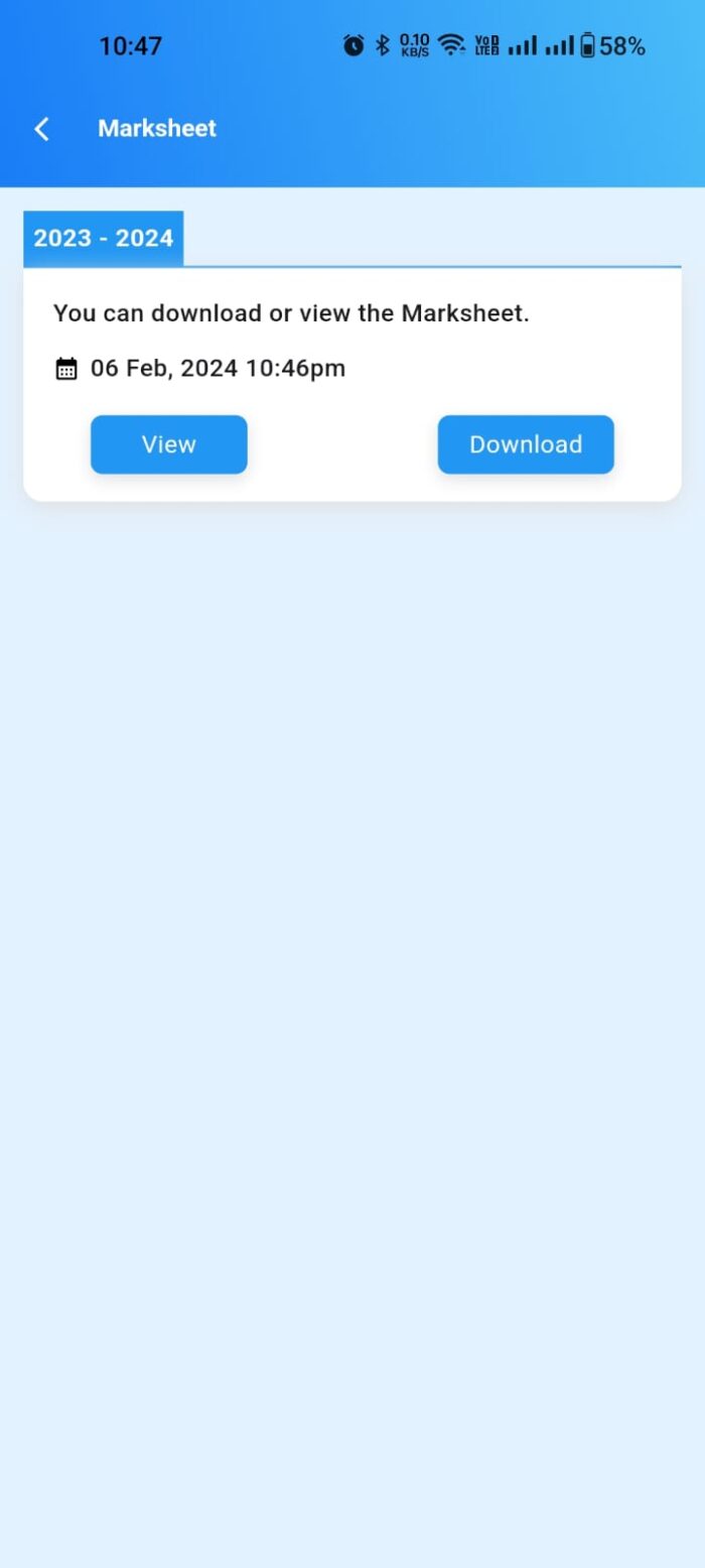 UP Board Marksheet Download in PDF & Verification Online
