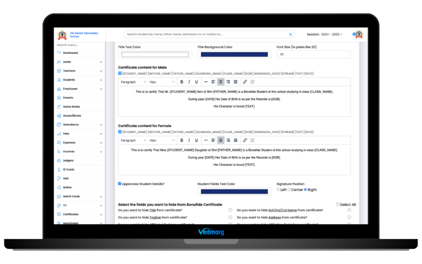 Create Unlimited Types of Certificates Using 100% Automation