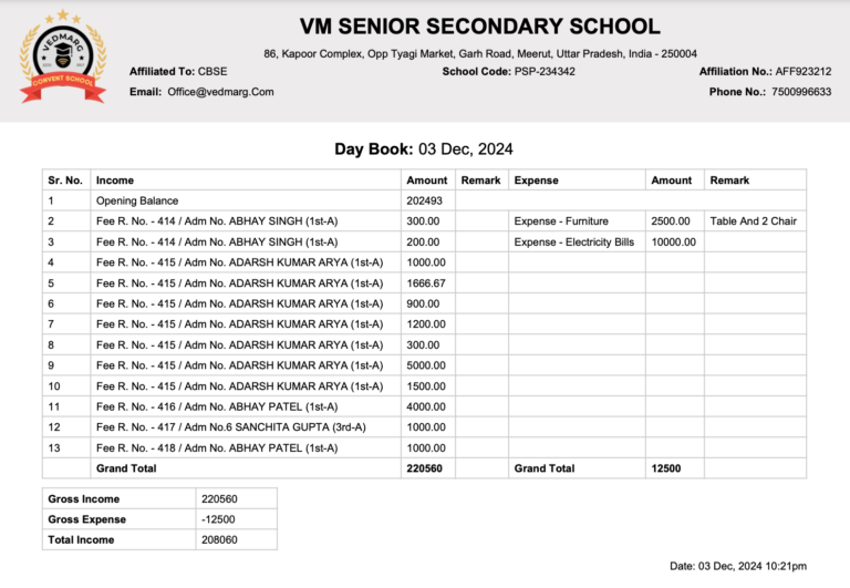 Day Book Module - Importance, Types, & Formats